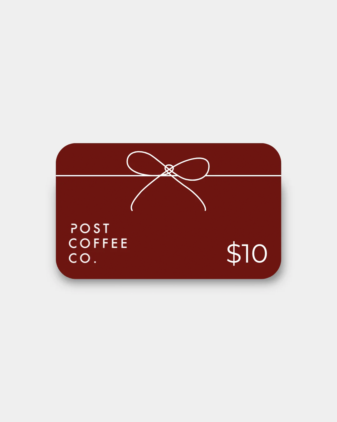 Online Gift Card – Post Coffee Co