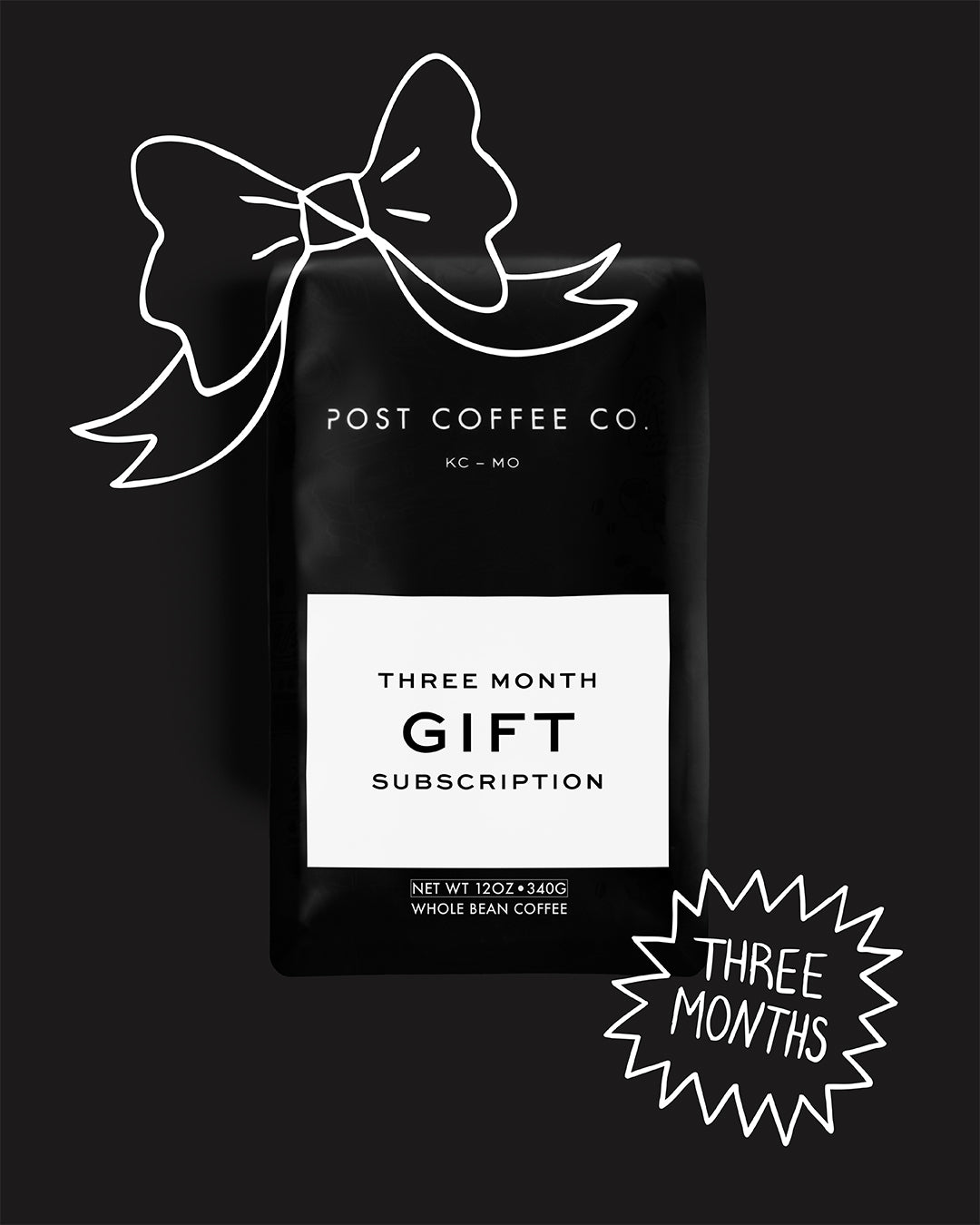 3 MONTH GIFT SUBSCRIPTION – Post Coffee Co